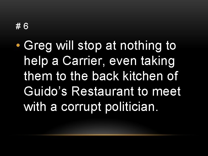 TOP 10 MOST MEMORABLE GREGISMS Everything we all