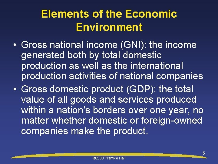 International Business Part Two Comparative Environmental Frameworks ...