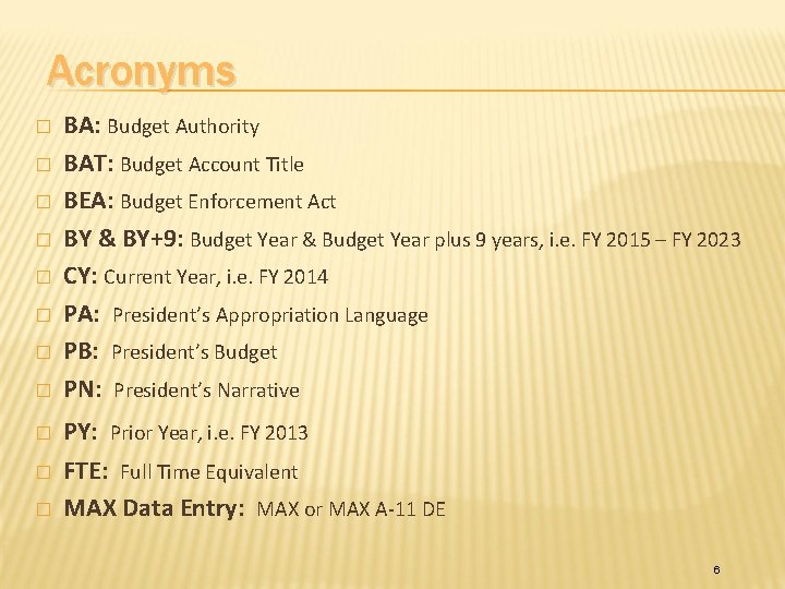 OMB MAX TRAINING OMB MAX Application Training Topic