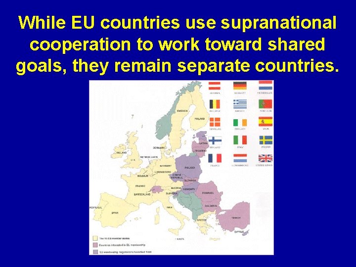 European Union Geographic Beginnings Presentation created by Robert