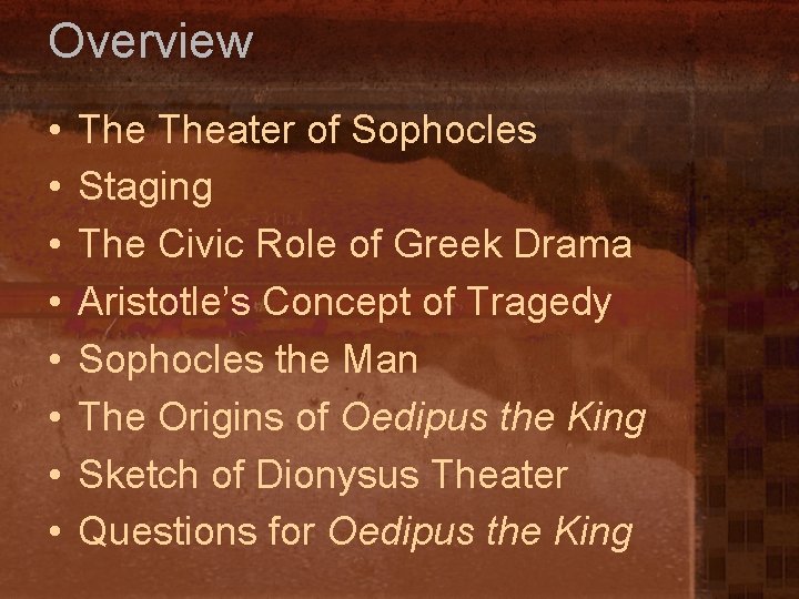 Critical Casebook Sophocles Theater of Dionysus Athens Greece