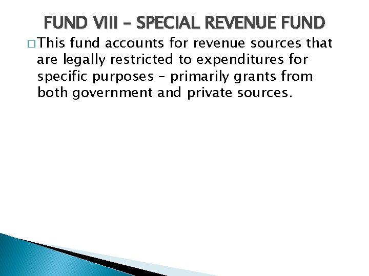 Basic Budgeting OVERVIEW Budget Process Timeline Fund Accounting