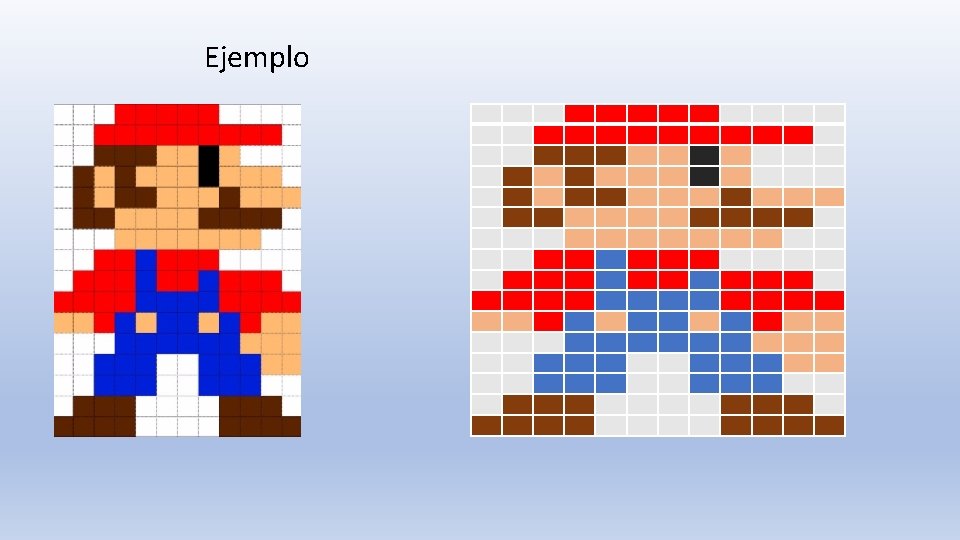 Objetivo Aprender a crear figuras pixeladas en Classroom