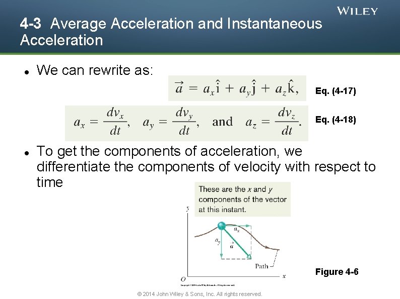 Chapter 4 Motion in Two and Three Dimensions