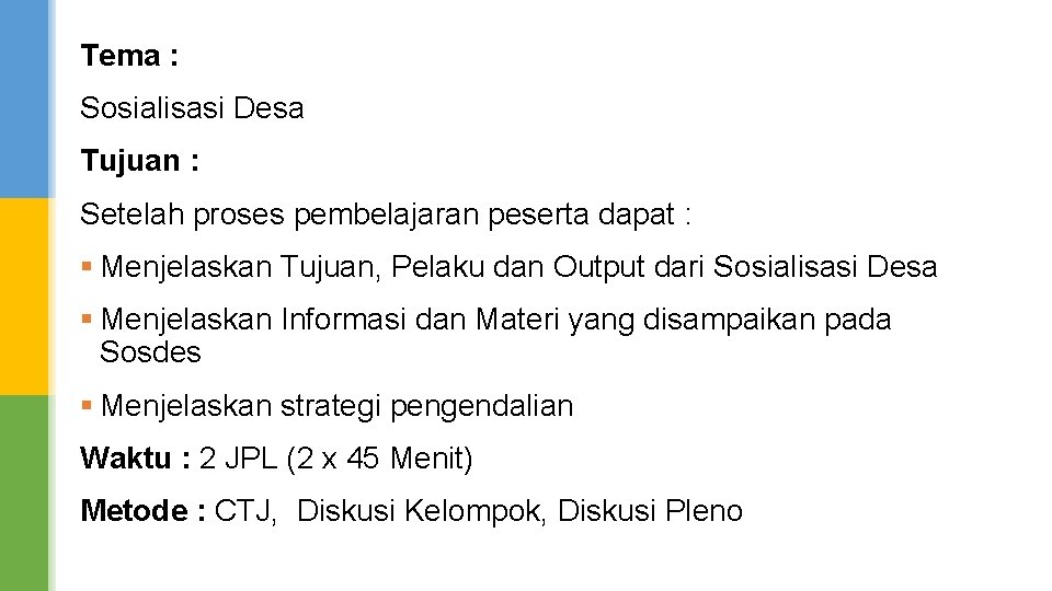 Direktorat Pengembangan Sistem Penyediaan Air Minum Direktorat Jenderal
