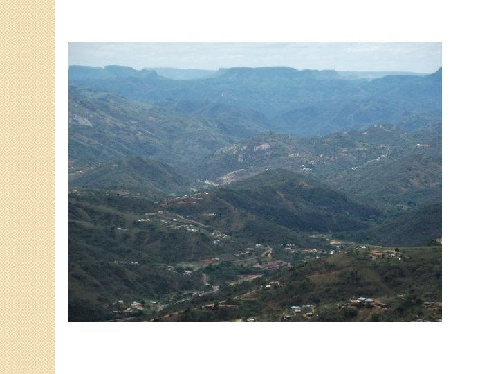 TOPOGRAPHY ASSOCIATED WITH HORIZONTALLY LAYERE ROCKS TOPOGRAFIE GEASSOSIEER