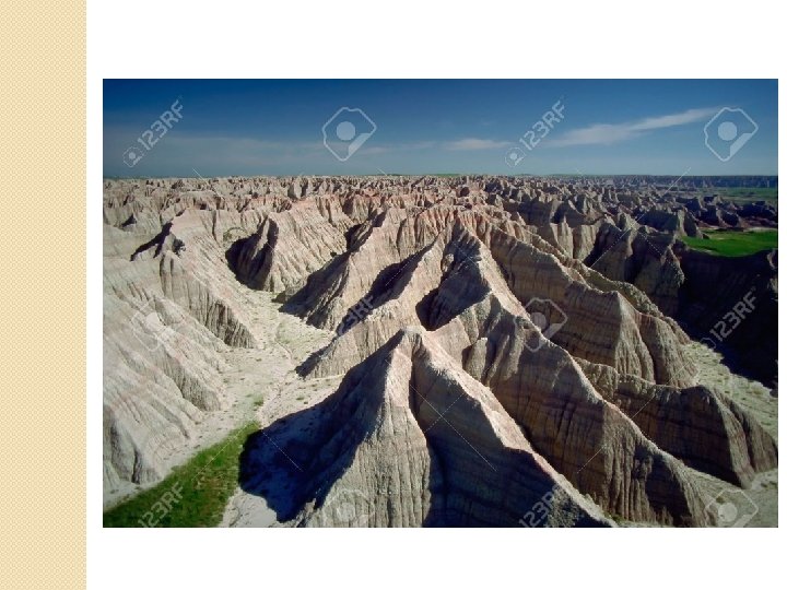 TOPOGRAPHY ASSOCIATED WITH HORIZONTALLY LAYERE ROCKS TOPOGRAFIE GEASSOSIEER