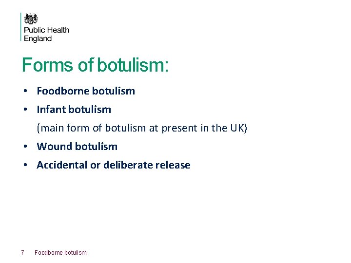 Foodborne Botulism or Please dont pass the olives