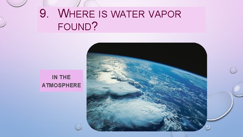 HANDOUT 1 4 1 THE WATER CYCLE STANDARD