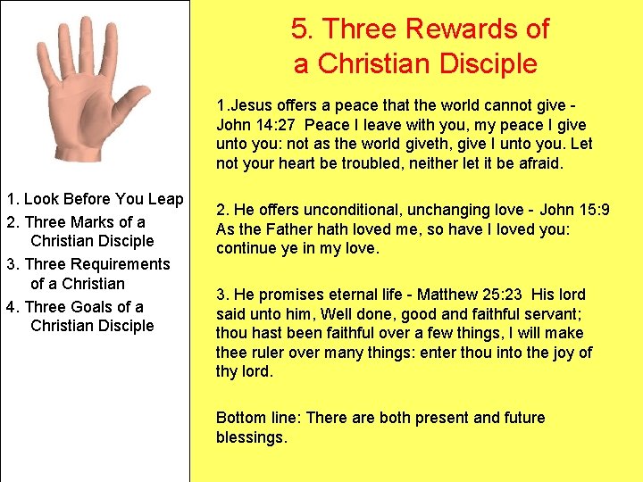 Lesson 2 The Considerations of Discipleship Recap Why