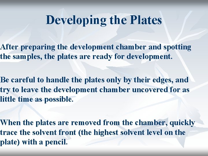 Chromatography History Mikhail Tswett Russian 18721919 Botanist In