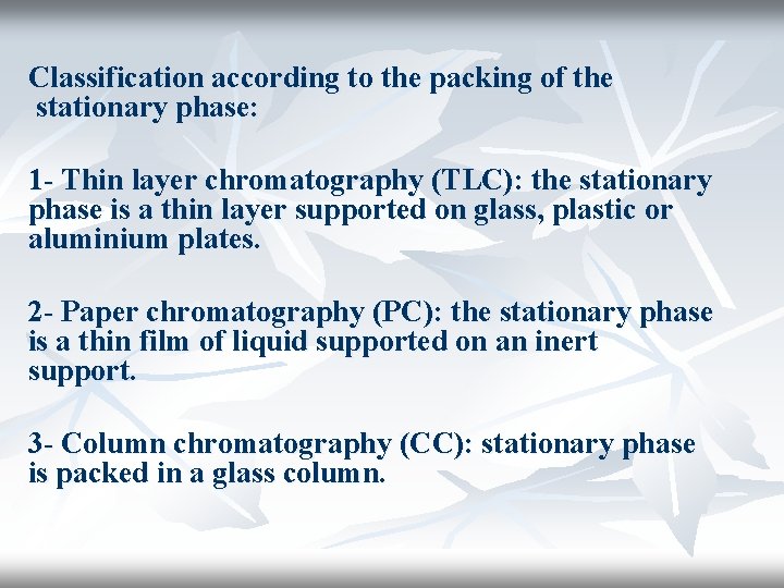 Chromatography History Mikhail Tswett Russian 18721919 Botanist In
