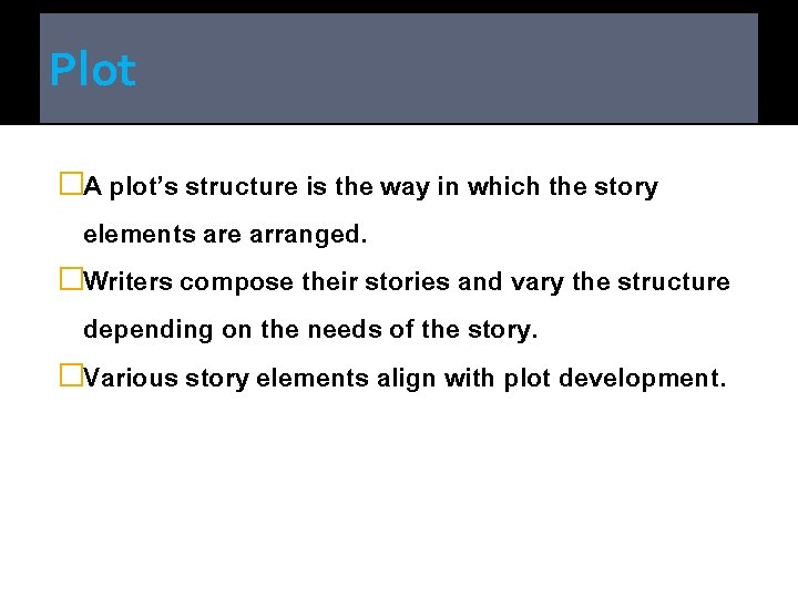 8 Essential Literary Elements English 5 th Grade