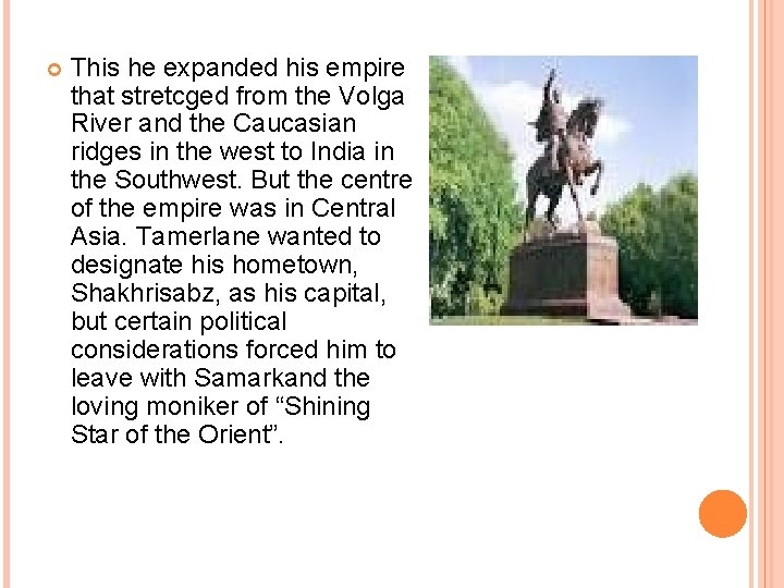 AMIR TEMUR 1336 1405 Amir Temur was born