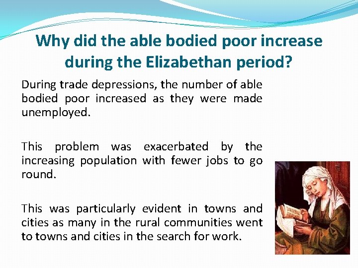 Why did attitudes towards the poor change in