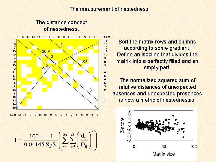 Basic metrics of food webs A pitcher plant