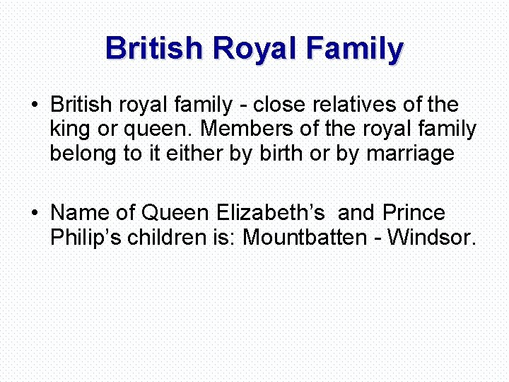 British Royal Family British Royal Family British royal