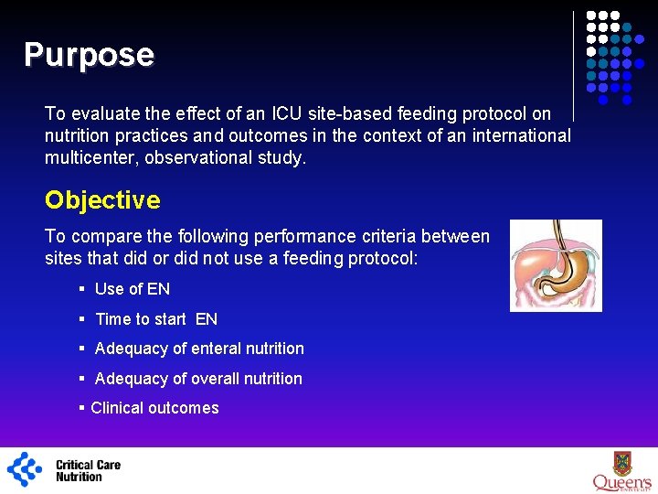 The Impact of Enteral Feeding Protocols on Enteral