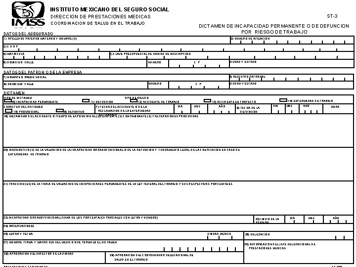 SEGURO DE RIESGOS DE TRABAJO CLASIFICACIN DE EMPRESAS