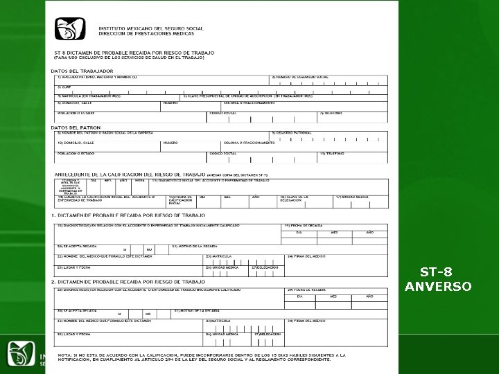 SEGURO DE RIESGOS DE TRABAJO CLASIFICACIN DE EMPRESAS