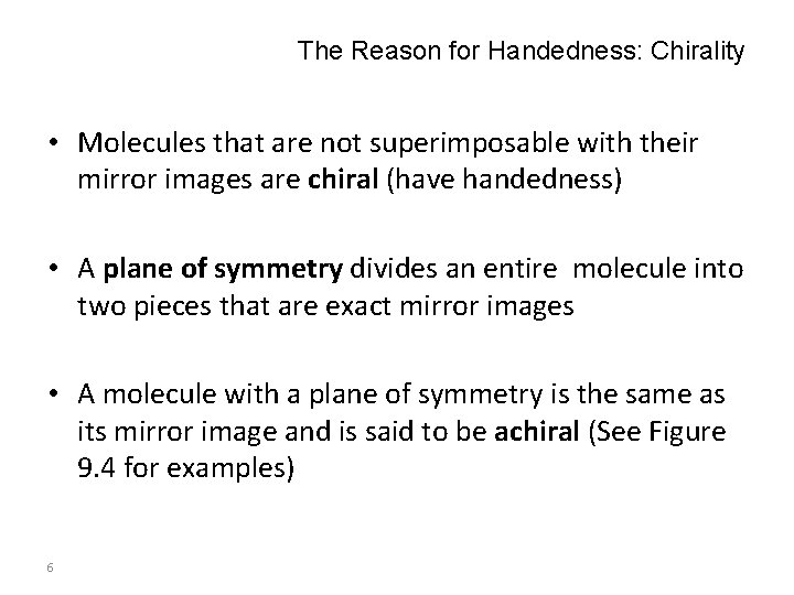 CH 9 Stereochemistry Renee Y Becker CHM 2210