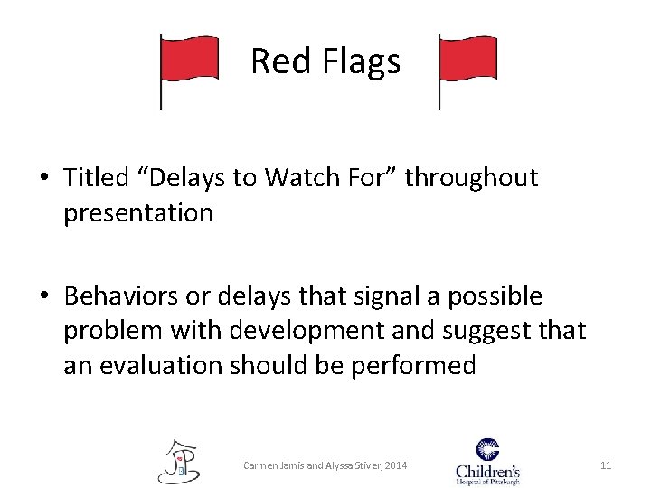 Learning Module I Developmental Milestones and Recognizing Delays
