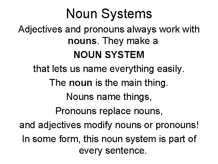 Grammar is a way of thinking about language