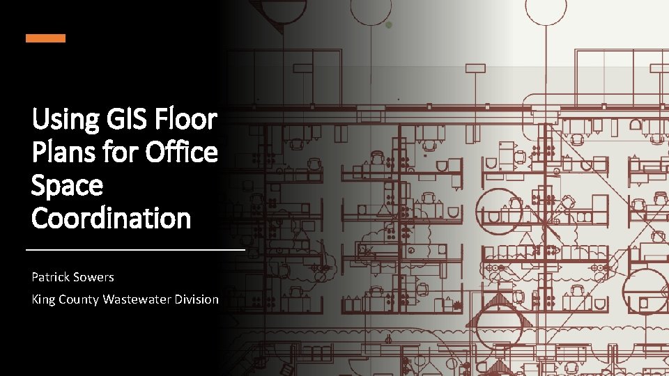 Using GIS Floor Plans for Office Space Coordination