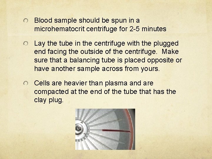 Packed Cell Volumes Total Proteins and Blood Films
