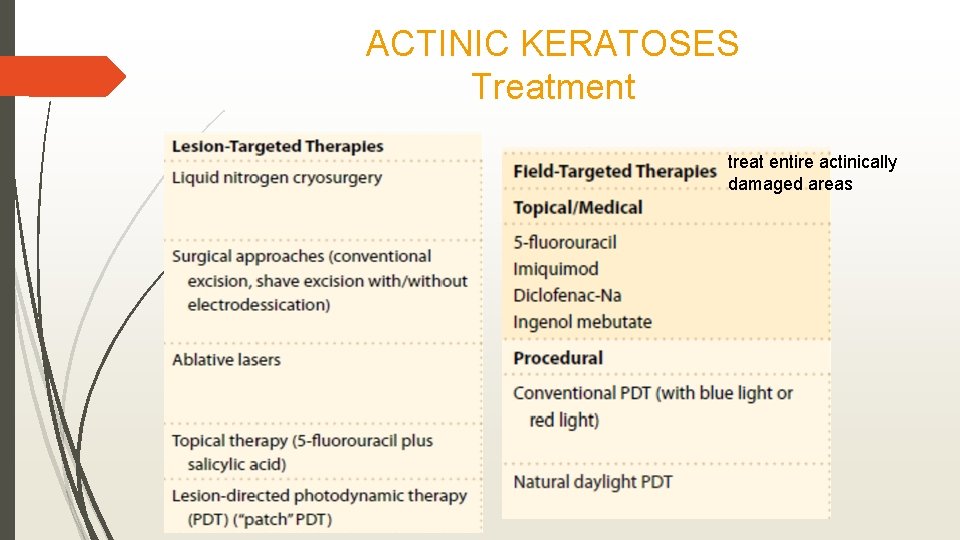 Pre Cancerous Lesions of the Skin Mucosa Neirita