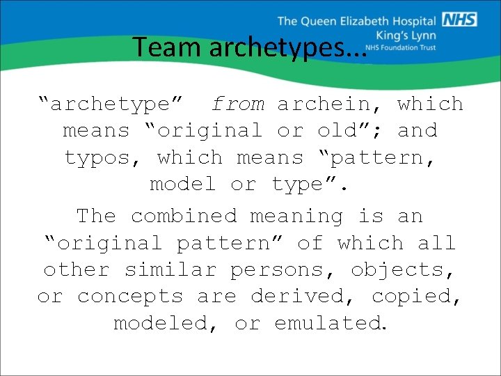 Welcome to Day 3 Compact Masterclass Understanding team