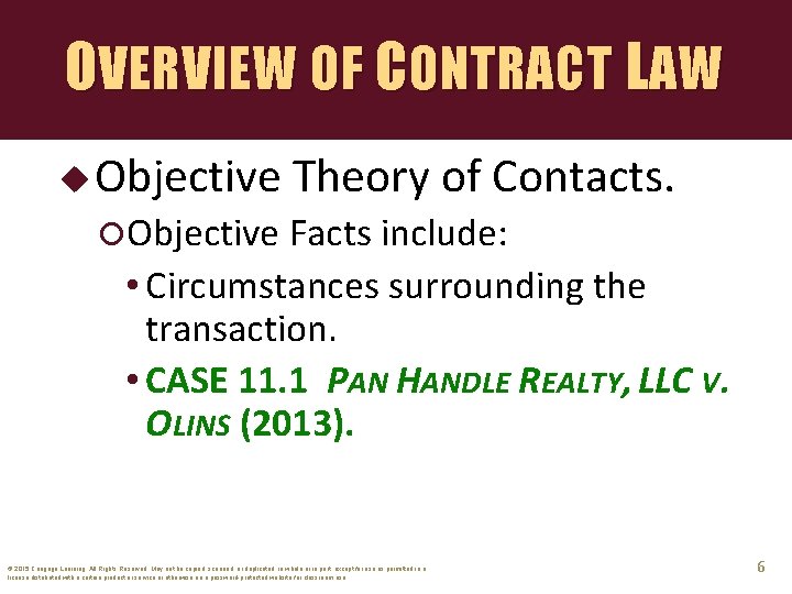 MILLER CHAPTER 11 CONTRACTS NATURE AND TERMINOLOGY 2015