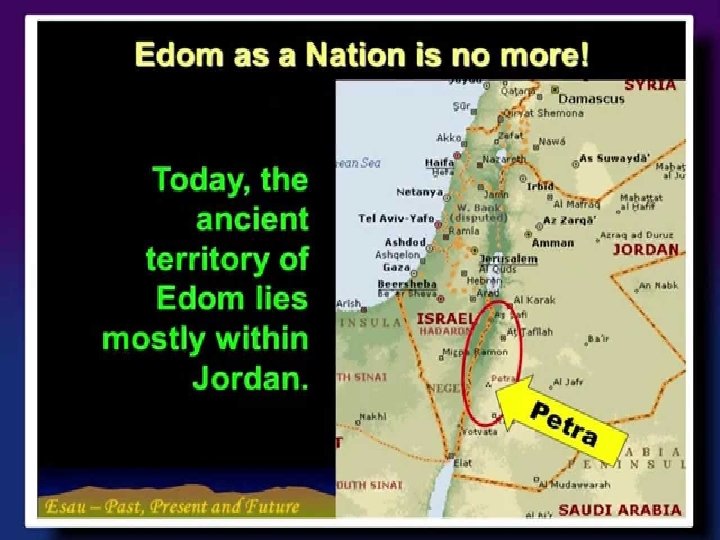 PROPHECY OF OBADIAH PIONEER CENTRE BIBLE SCHOOL th