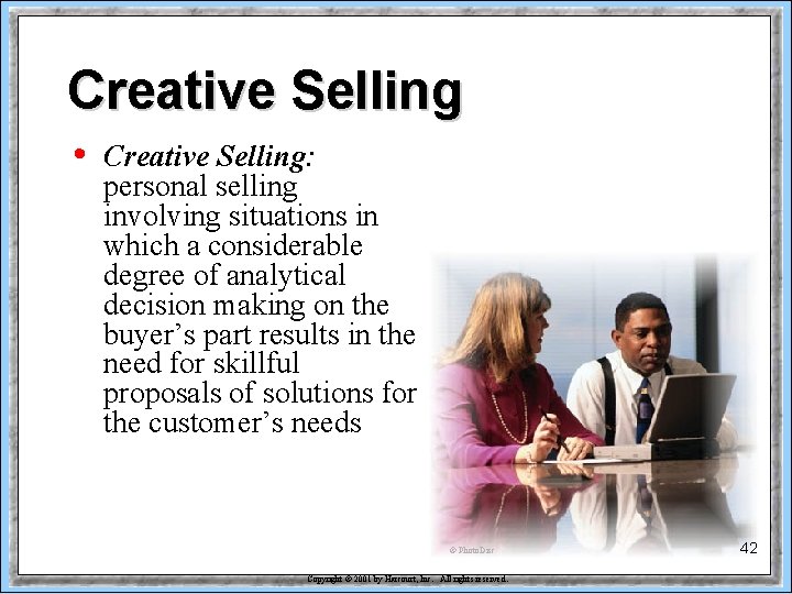 CHAPTER SEVENTEEN PERSONAL SELLING AND SALES MANAGEMENT Text