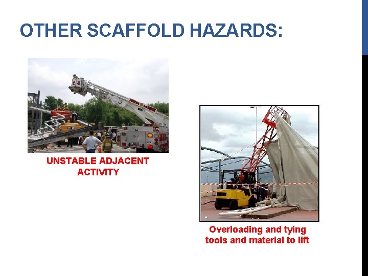 SCISSOR LIFT AWARENESS STAND DOWN TRAINING MAY 4