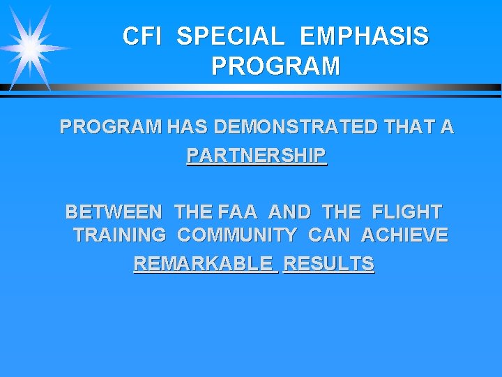 ORLANDO FLIGHT SRANDARDS DISTRICT OFFICE FLIGHT INSTRUCTOR SPECIAL