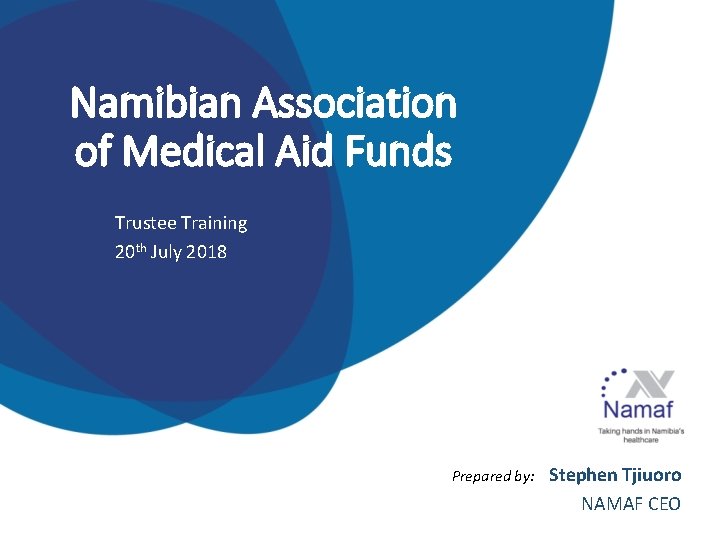 Namibian Association of Medical Aid Funds Trustee Training