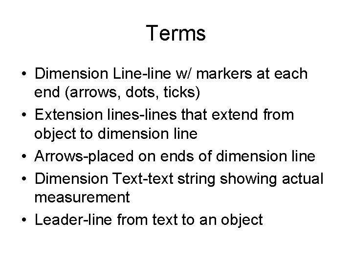 CTC 212 Measuring Dimensioning Measuring D Distance Radius