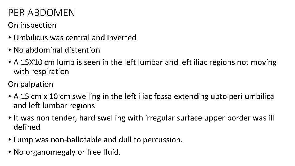 An interesting case of lump abdomen Dr Vipul