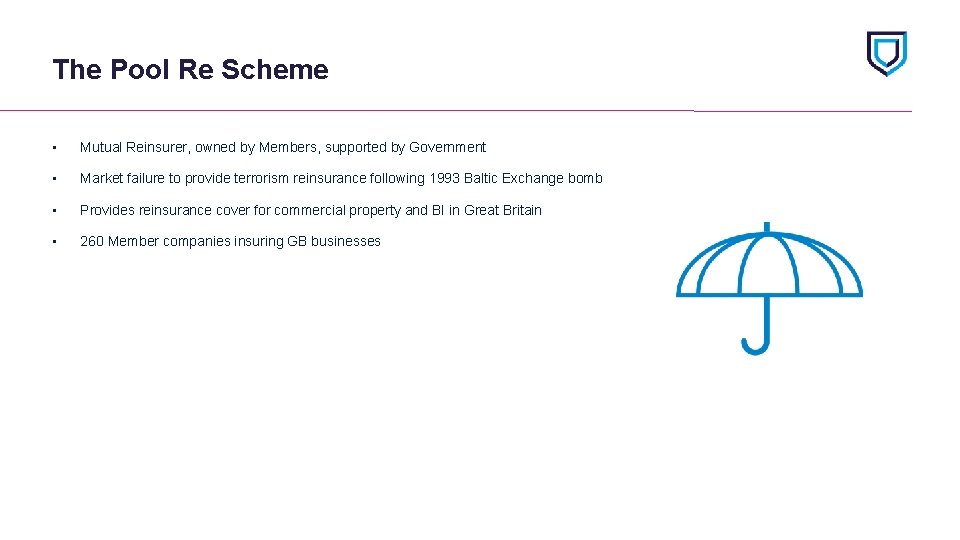 Terrorism a Dynamic Risk Warren Haydock CLAIMS MANAGER