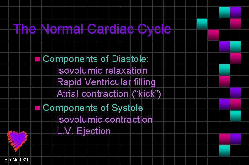 BioMed 350 Normal Heart Function and Congestive Heart