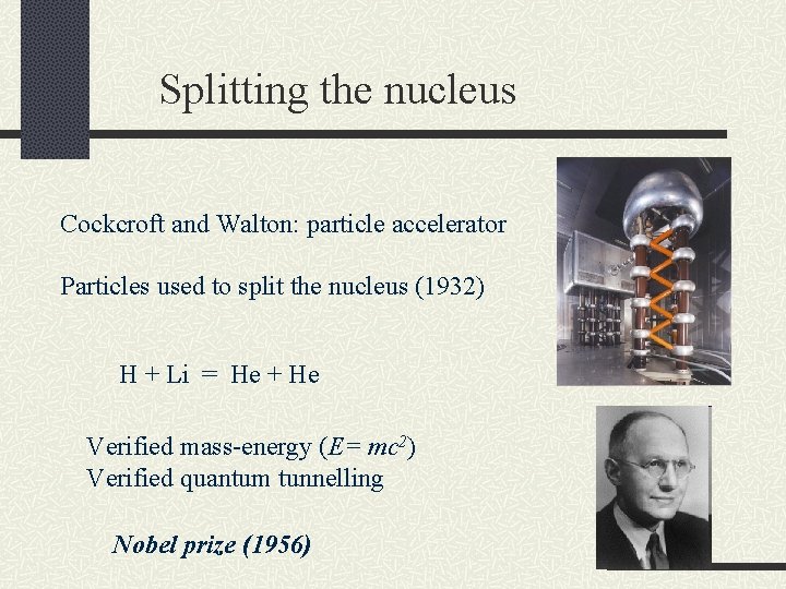 Recreating the Big Bang Experiments at the Large
