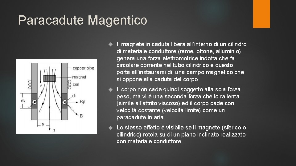 Lezione 111019 Motore omopolare La pila un generatore