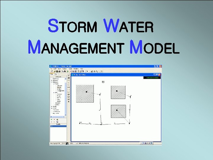 STORM WATER MANAGEMENT MODEL Project Setup Project Default