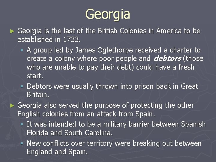 Southern Colonies Chapter 3 Lesson 4 Forgive me