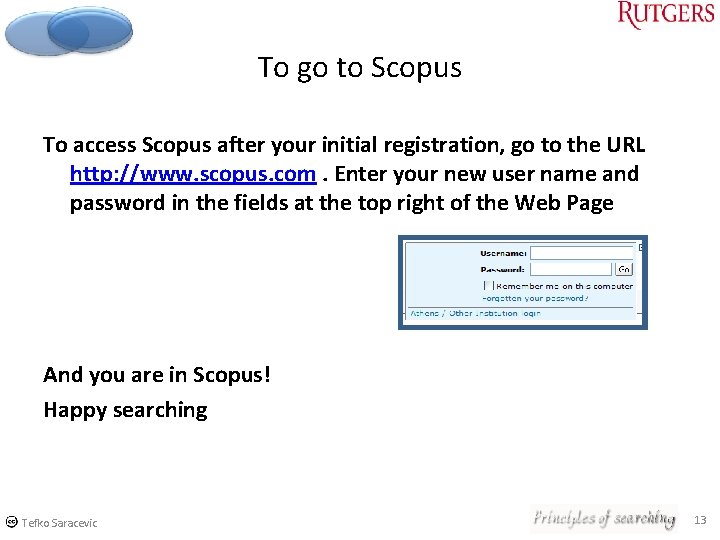 How to register for Scopus Step by step