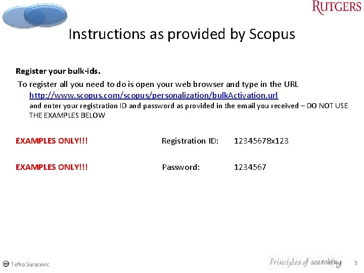 How to register for Scopus Step by step