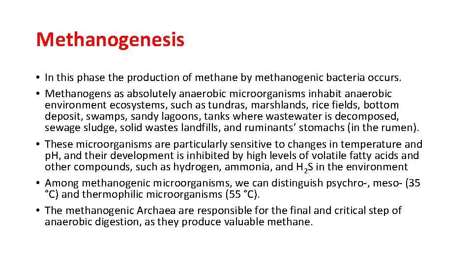 Anaerobic Digestion for Organic Waste Treatment Rami E