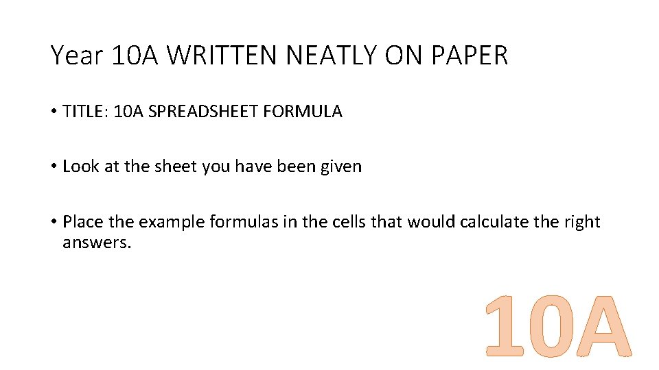 YEAR 10 YEAR 10 HOMEWORK CHECKLIST www klikmedia
