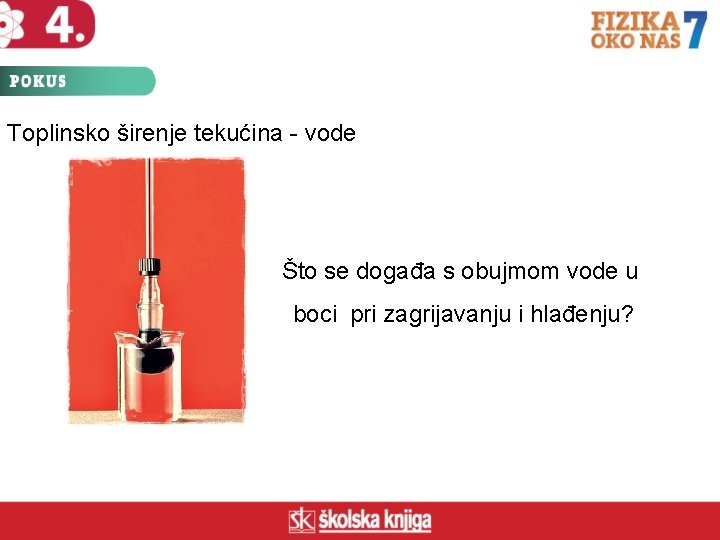 Toplinsko irenje tekuina i plinova Unutarnja energija i